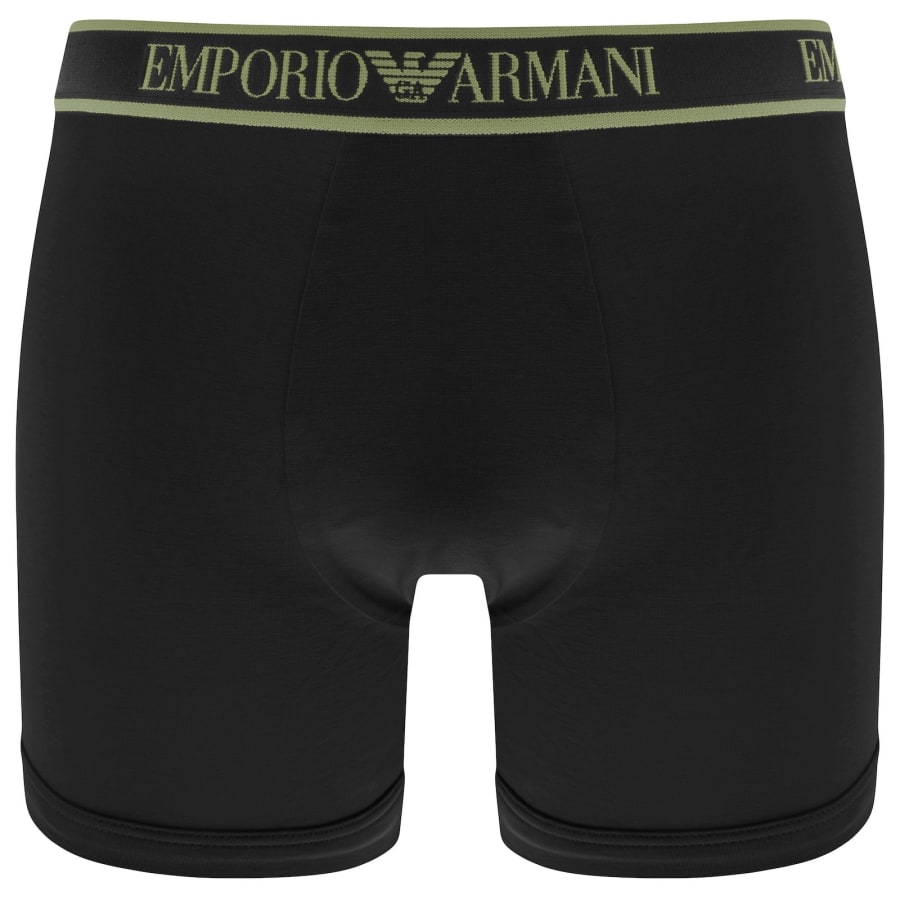 Emporio Armani Underwear 3 Pack Boxers Black Mainline Menswear Denmark